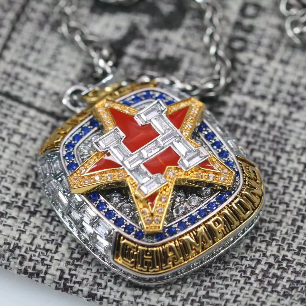 Houston Astros World Series Championship Pendant/Necklace (2022) - Pre ...