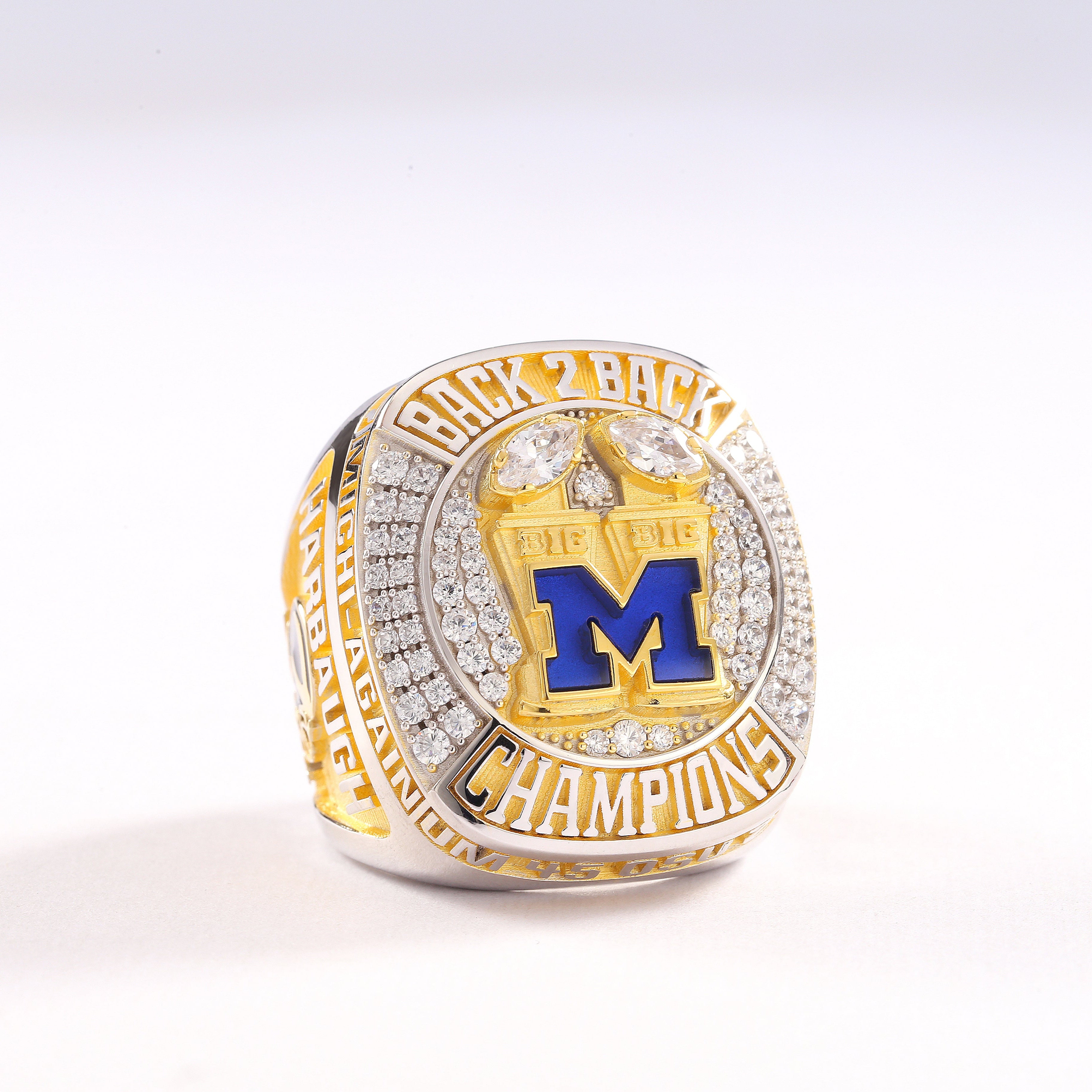2023 Michigan Wolverines Mich-Again Back 2 Back Championship Ring - Ul ...