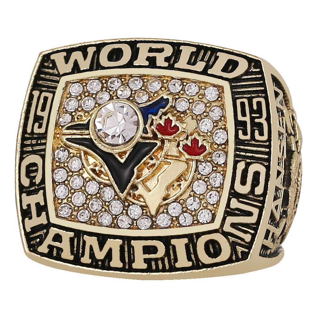 1993 Toronto Blue Jays World Series Championship Ring - Standard Serie ...