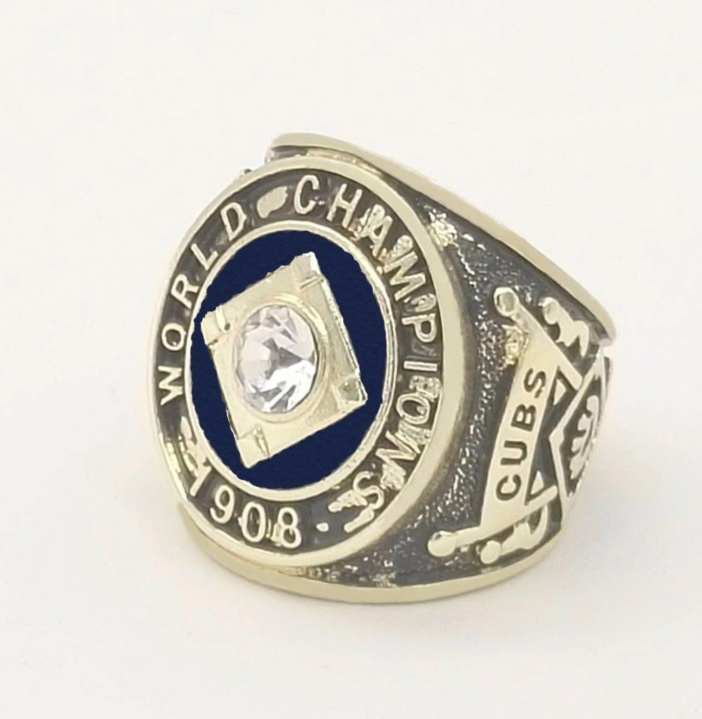 1908 Chicago Cubs World Series Championship Ring - Standard Series ...