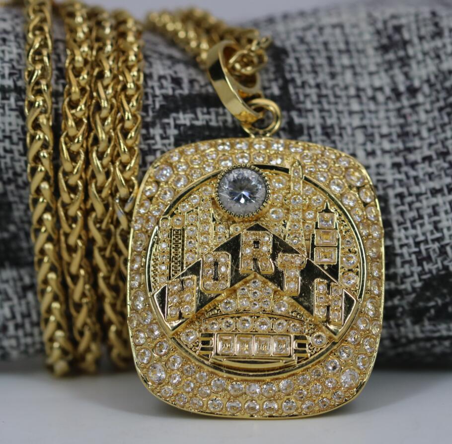 Toronto Raptors Championship Pendant/Necklace (2019) - Premium Series ...